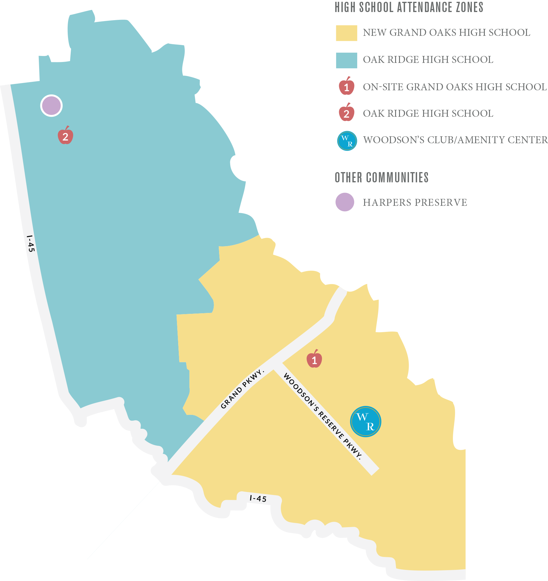 A+ SCHOOL ZONE | Woodson's Reserve - Spring, Texas